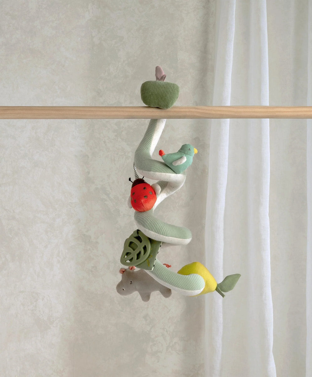 Mamas & Papas Babyplay Travel Spiral Toy – Millie & Ralph