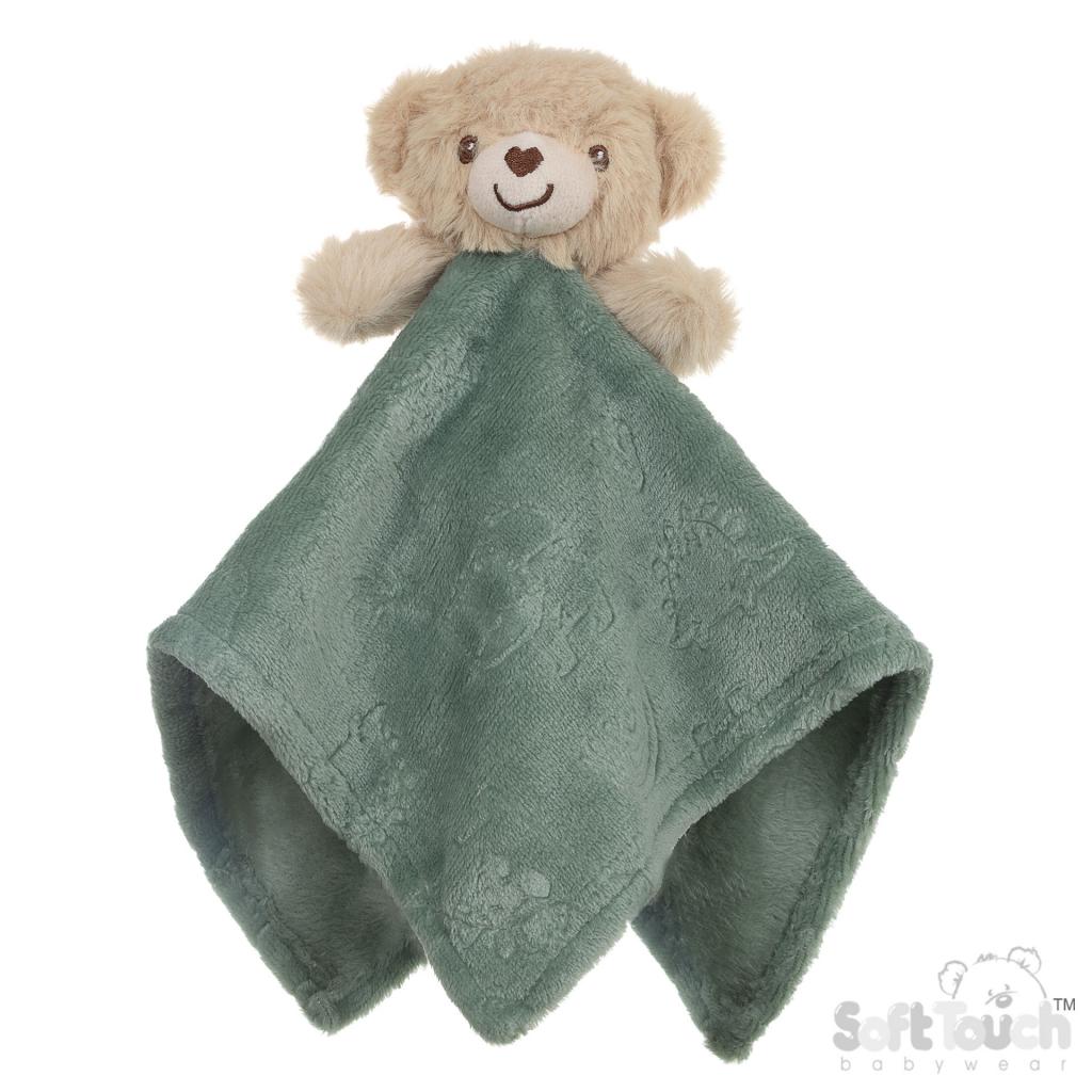 Sage Green Bear & Dinosaurs Comforter – Millie & Ralph