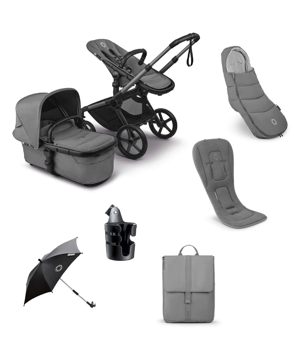 Bugaboo Fox 5 Renew Complete Pushchair Essential 7 Piece Bundle ...
