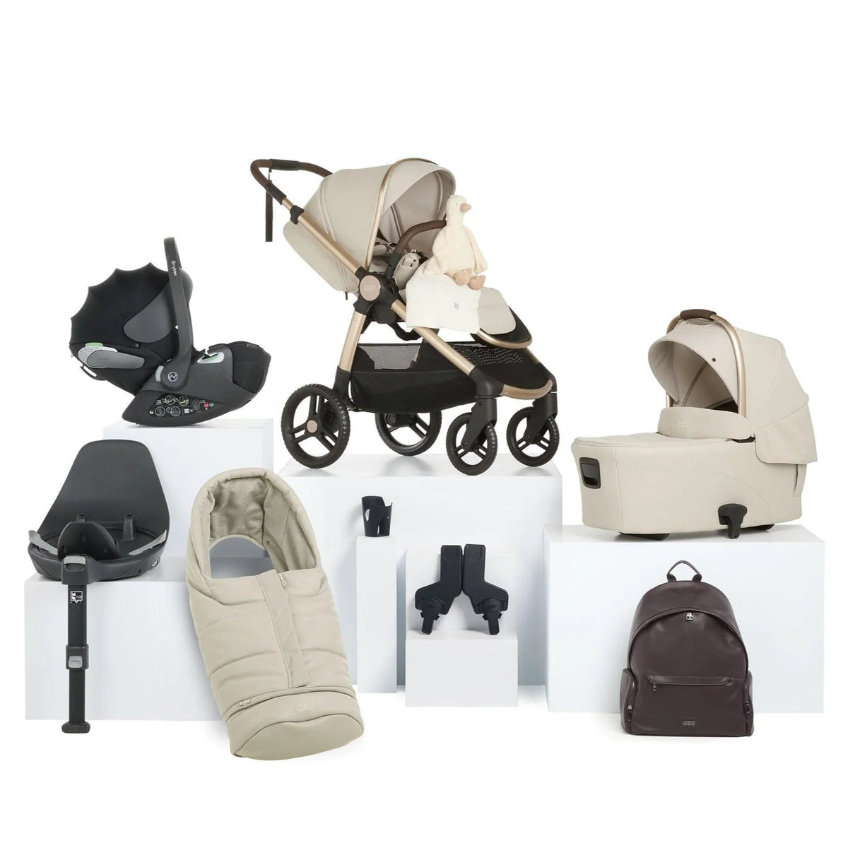 Mamas & Papas Ocarro 2 Travel System Bundle With Cybex Cloud T & Base ...