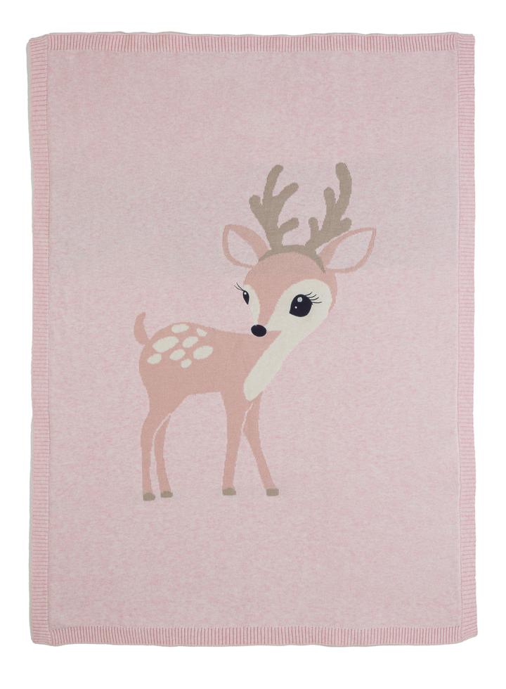 Bizzi Grown Felicity Fawn Knitted Blanket – Millie & Ralph